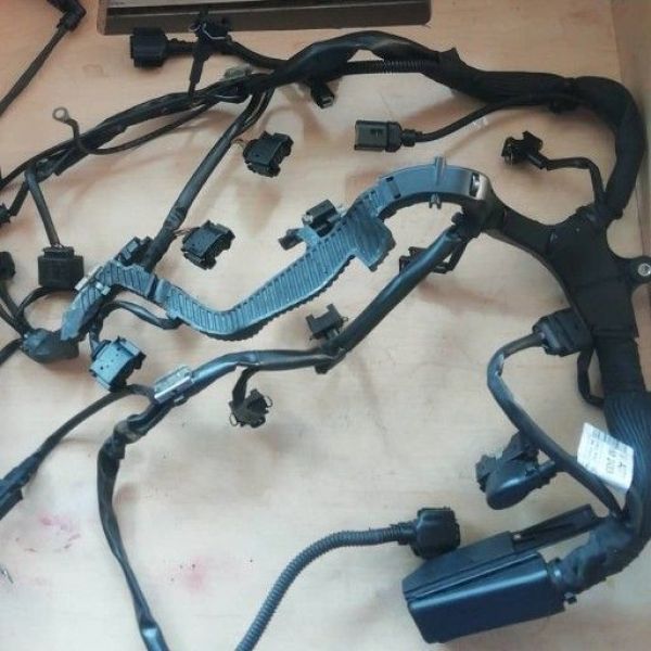 Mercedes Benz W203 W211 M271 Engine Harness Wiring Loom 2711502433 PIPE ...